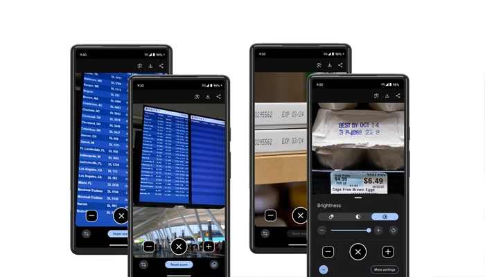 Google upgrades Pixel Magnifier and Live Transcribe features