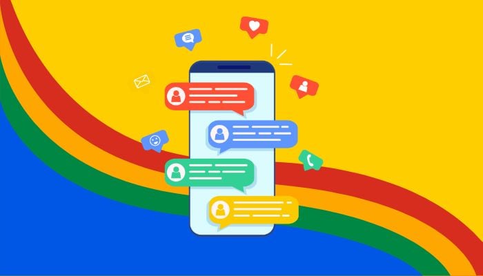 Google Messages search UI gets new look