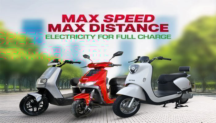 Metro launches 4 electric scooters in Pakistan: Details inside