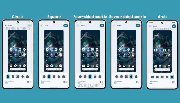 Google's latest Android Canary update brings icon shape options