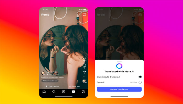 Meta launches AI-powered voice translation tool to dub Reels: Details ...