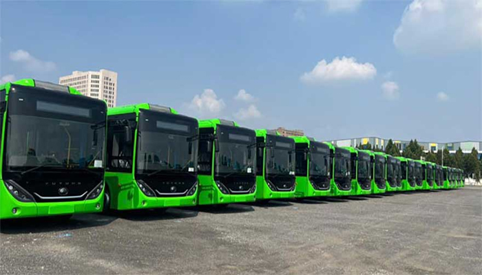 Punjab govt introduces 30 electric buses in Faisalabad