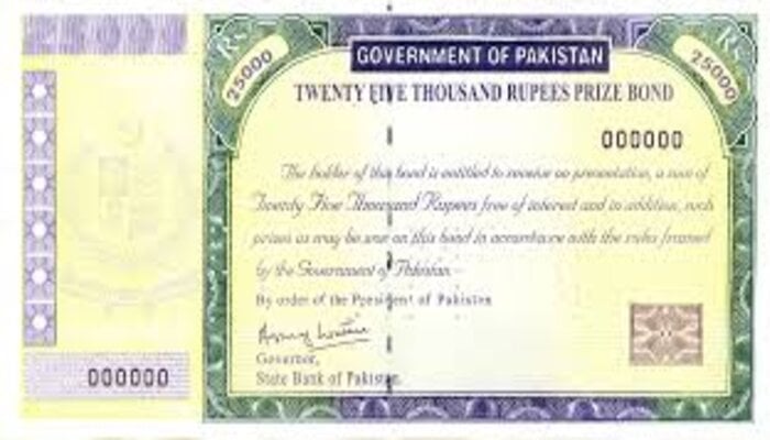 Rs25,000 prize bond result announced for December 2025